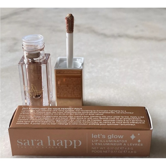Sara Happ | Makeup | Sara Happ Lets Glow Lip Illuminator In Golden Nib ...